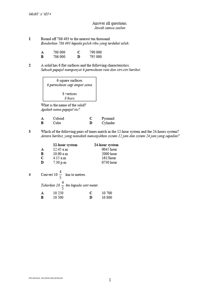 Set 4 K1 Klon 2004 | PDF