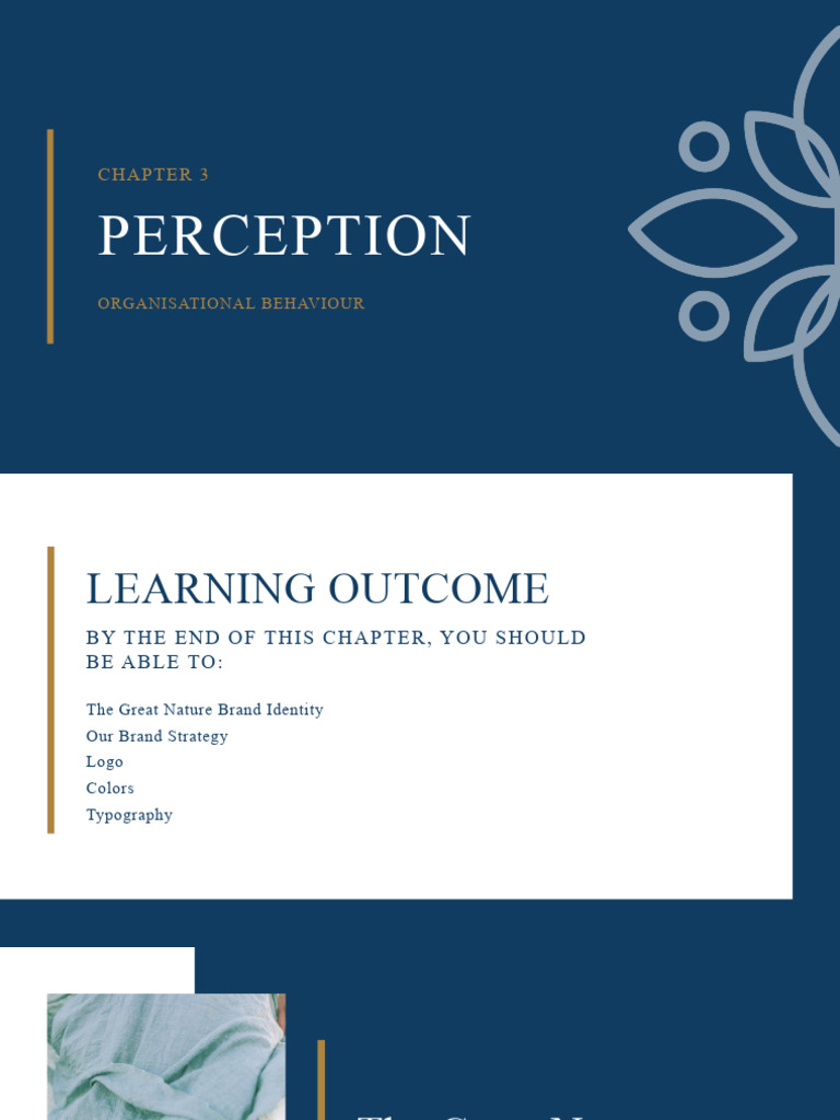 Chapter 3 Perception | PDF | Perception | Learning