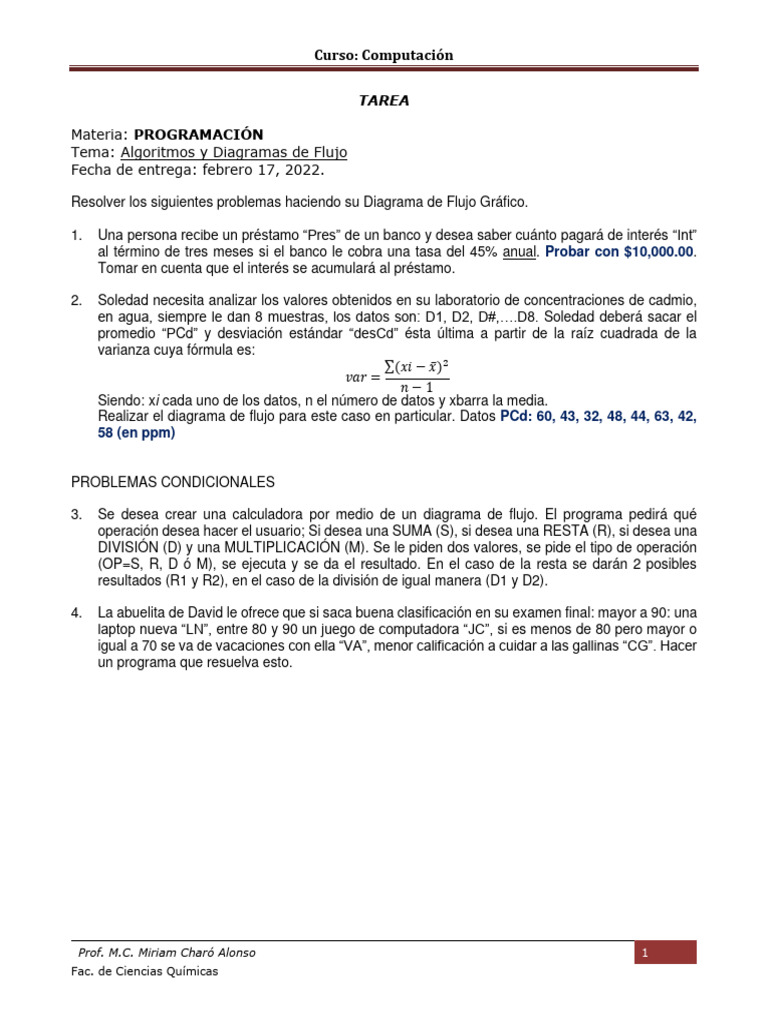 Tarea I 2022 | PDF