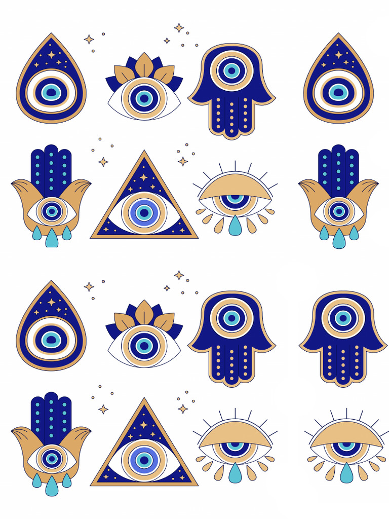 Ojo Turco STICKER IMPRIMIR. | PDF