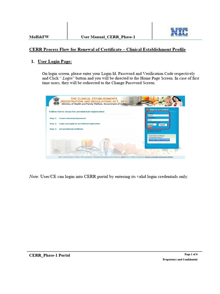 UserManualRenew 21042014 | PDF | Login | Computing