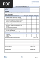 FO-SHE-17 Pallet Jack Daily Inspection Checklist | PDF | Motor Vehicle ...