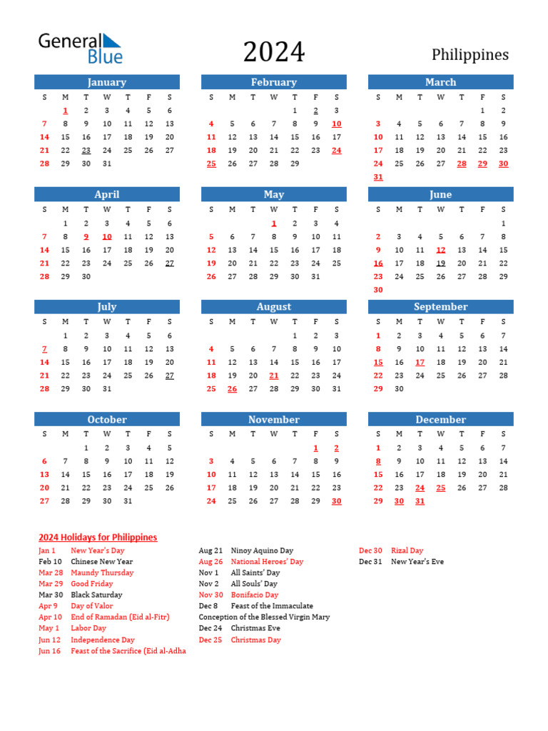 2024 Calendar | PDF | Observances | Holidays