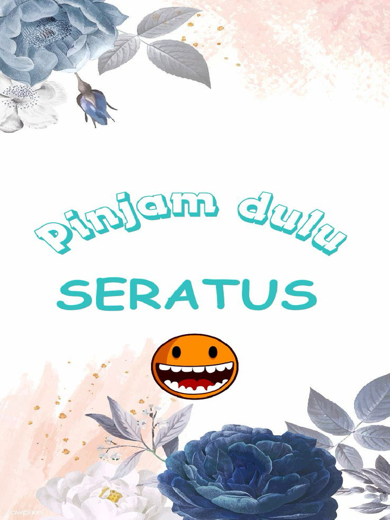 UNDANGAN PERNIKAHAN, Pinjam Dulu Seratus | PDF