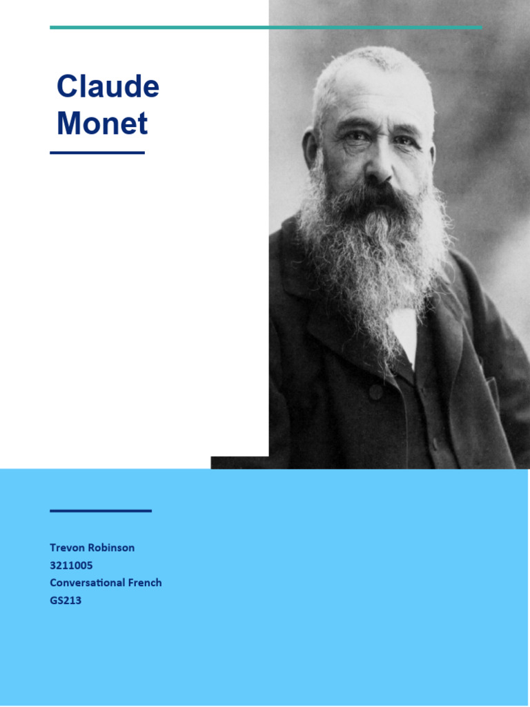 Claude Monet | PDF | Claude Monet | Paintings