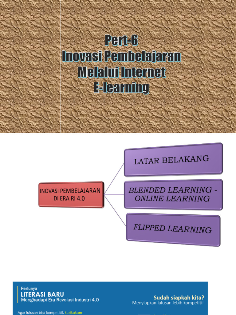 Pert 6 E Learning | PDF | Karier & Perkembangan | Komputer