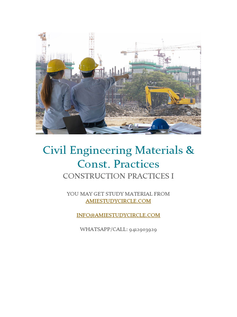 Free-Samples Amie Chapters Construction Practices I | PDF | Concrete | Specification (Technical ...