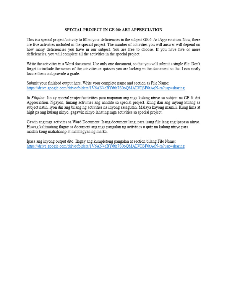 Special Project in Ge 06-2-1b8 Bscrim | PDF | Cinematography