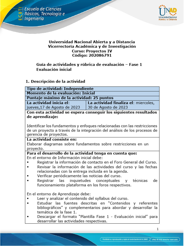 GuíActividRúbrica de Eval - F1 - Evaluación Inicial | PDF | Evaluación ... GuíActividRúbrica de Eval - F1 - Evaluación Inicial | PDF | Evaluación ...
