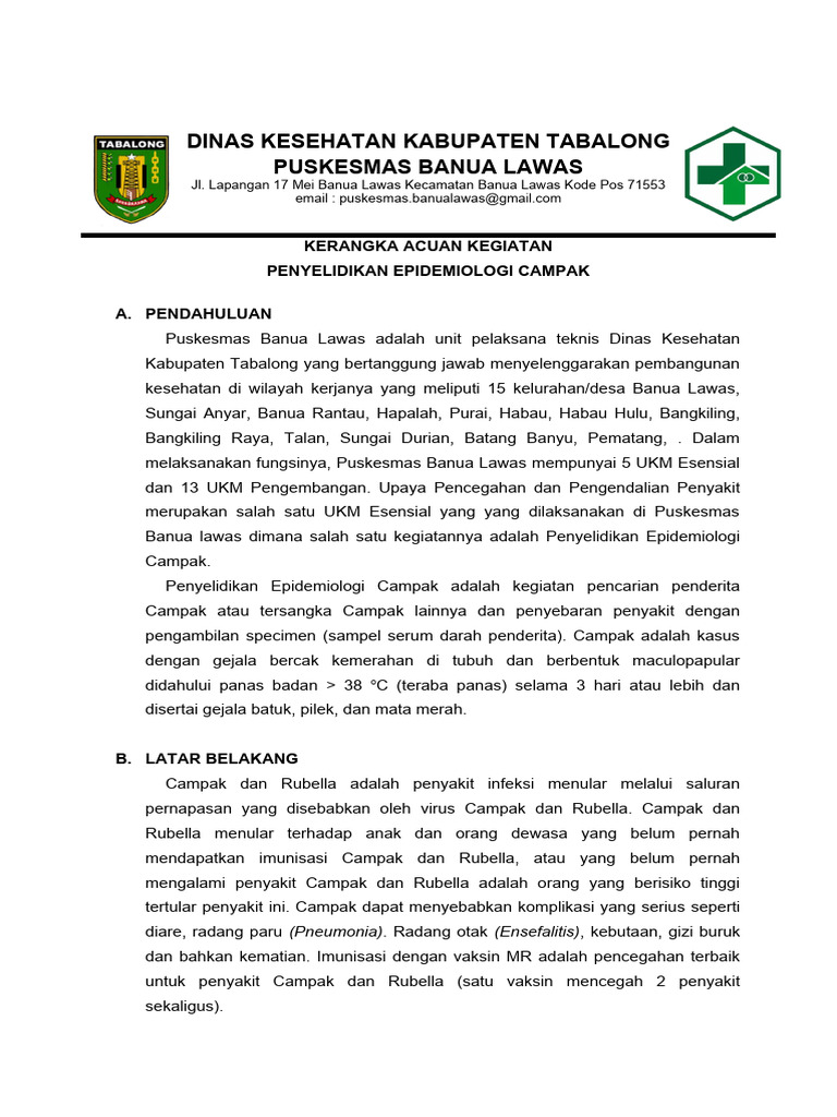 Kak Campak | PDF | Pengembangan Diri | Kesehatan Holistik