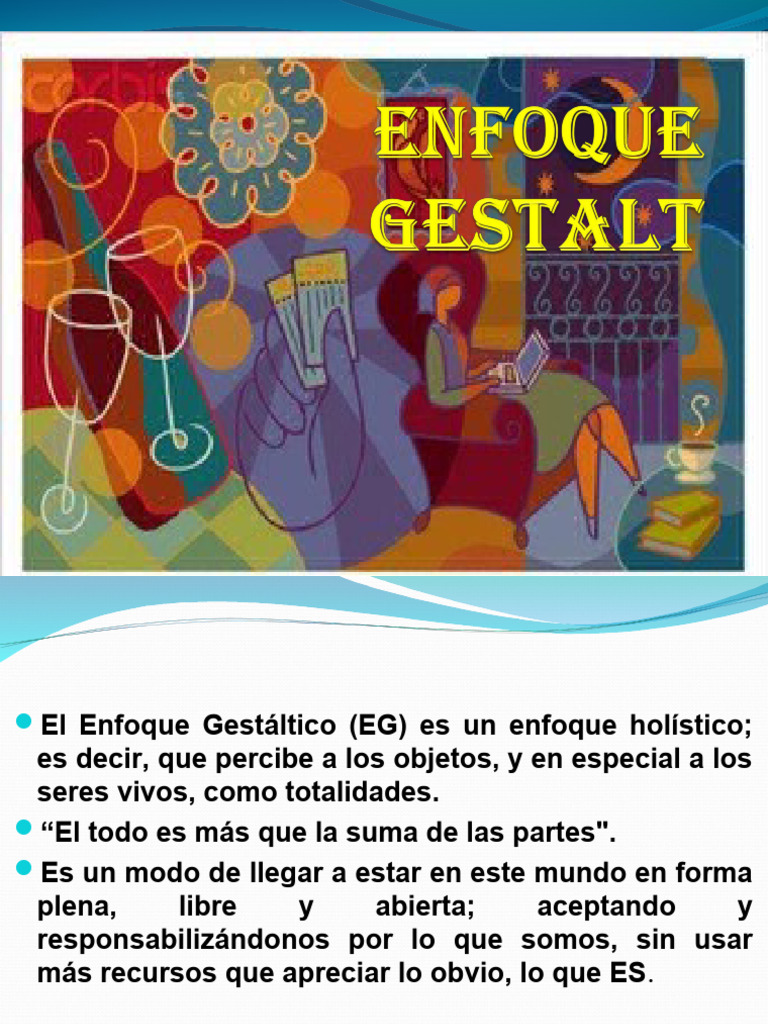 VI. Enfoque de La Gestalt | PDF | Terapia Gestalt | Sicología
