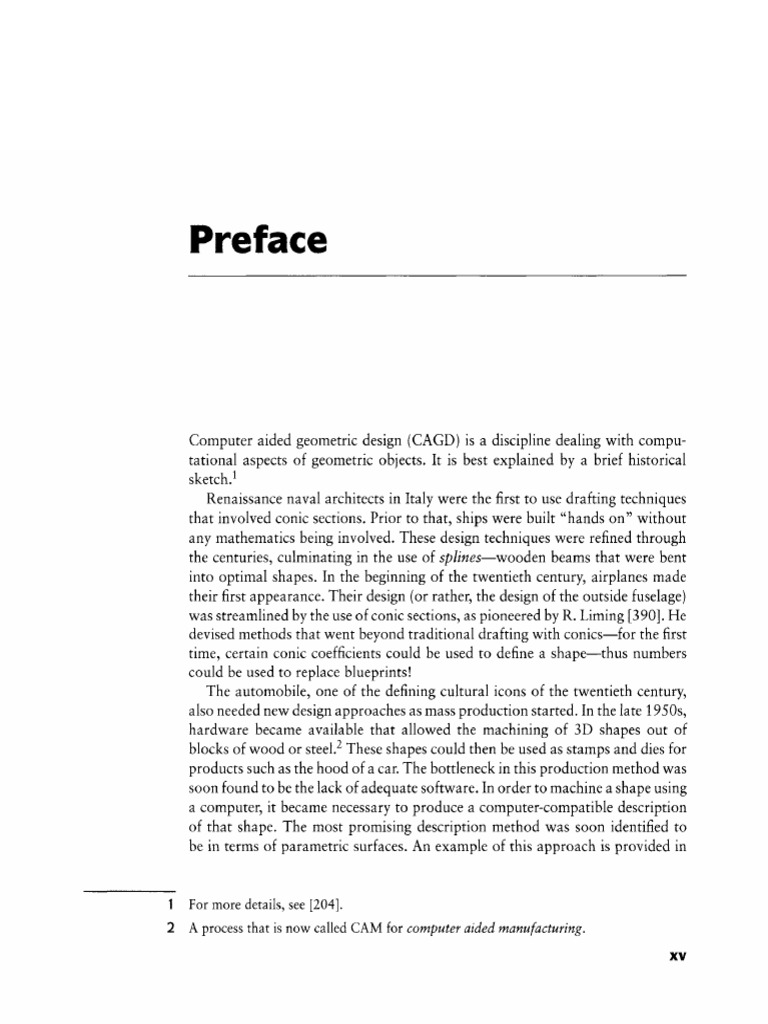 Preface | PDF | Computer Aided Design | Computer Programming