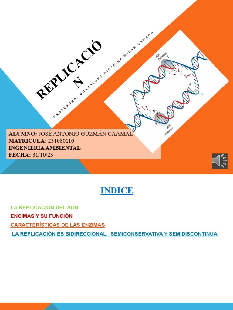 Replicacion Del Adn | Descargar gratis PDF | Replicación De Adn | Adn