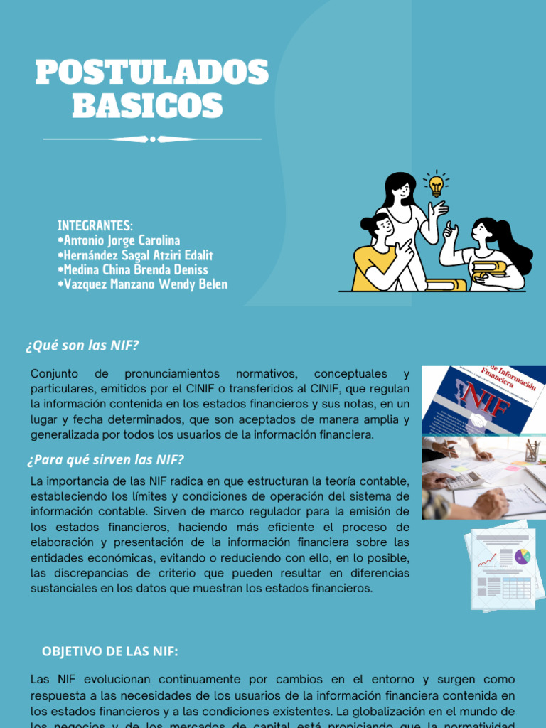 Postulados Basicos | PDF | Contabilidad | Estado financiero