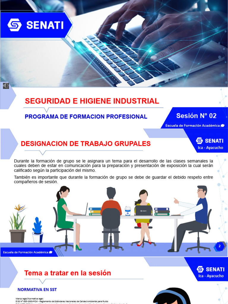 SESION N° 02 - seguridad e higiene industrialruido | PDF | ruido | Higiene Ocupacional
