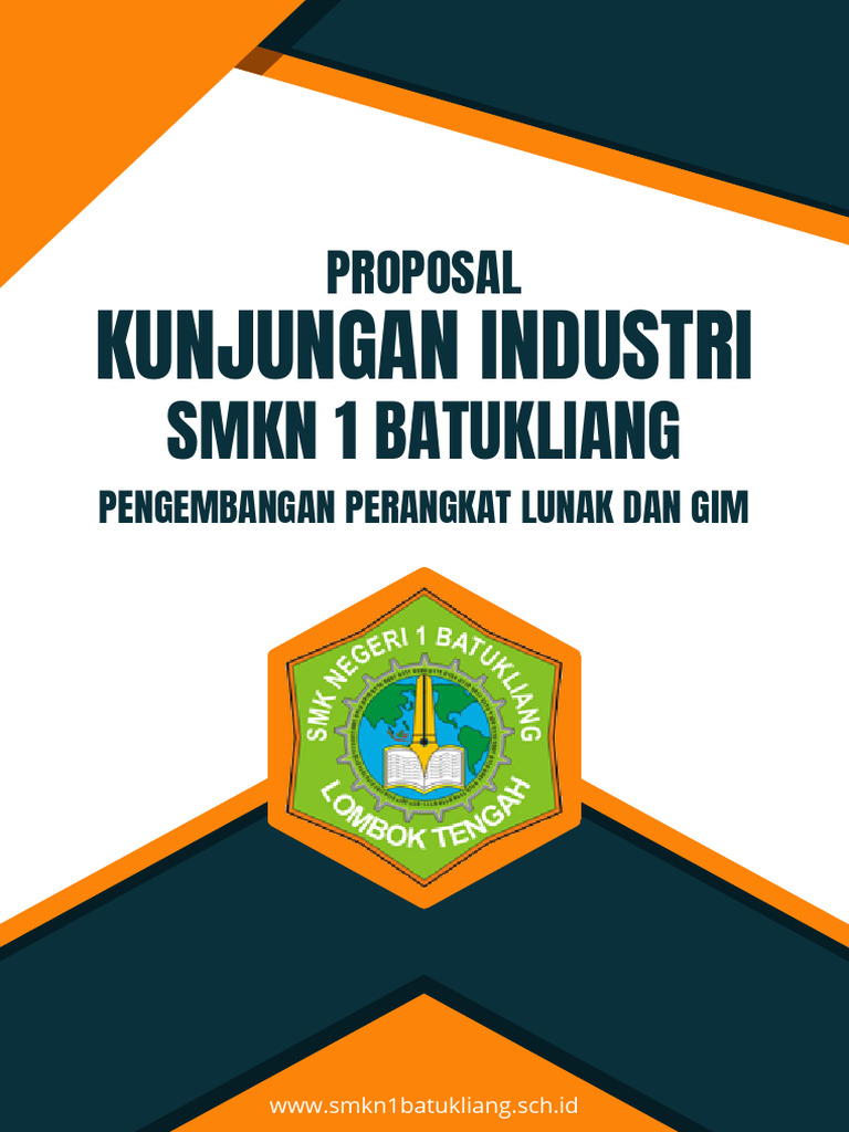 Proposal Kunjungan Industri SMK | PDF Proposal Kunjungan Industri SMK | PDF