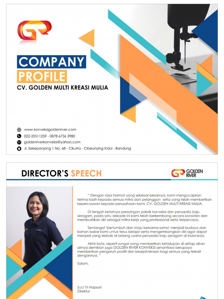 Company Profile CV - GMKM 2022 | PDF