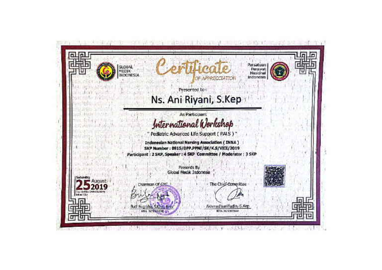 Workshop Internasional PALS (2skp) - 11zon | PDF