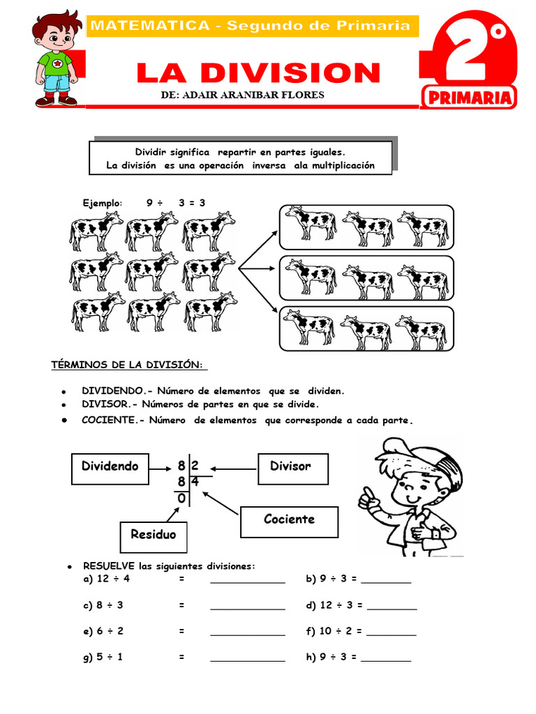 La-Division-para-Segundo-Grado-de-Primaria | PDF | División ...