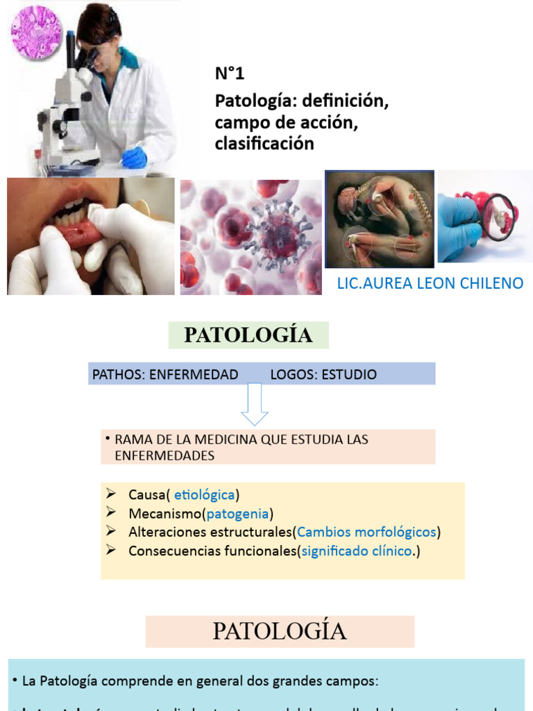 PATOLOGIA | PDF | Patología | Especialidades Medicas