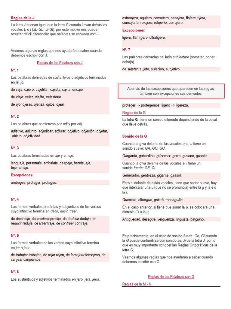 Reglas de Las Letras y Uso de Las Mayusculas | PDF | Puntuación | Caso ...