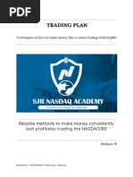 Trading Plan Template | PDF | Day Trading | Financial Markets