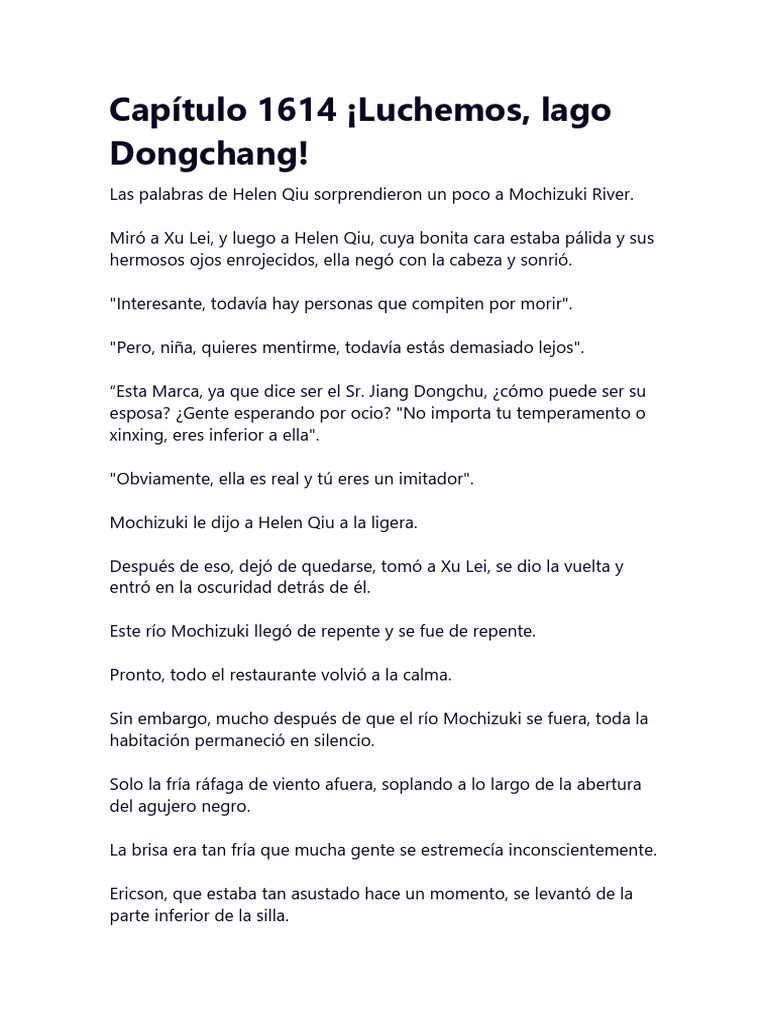 Capítulo 1614 | PDF