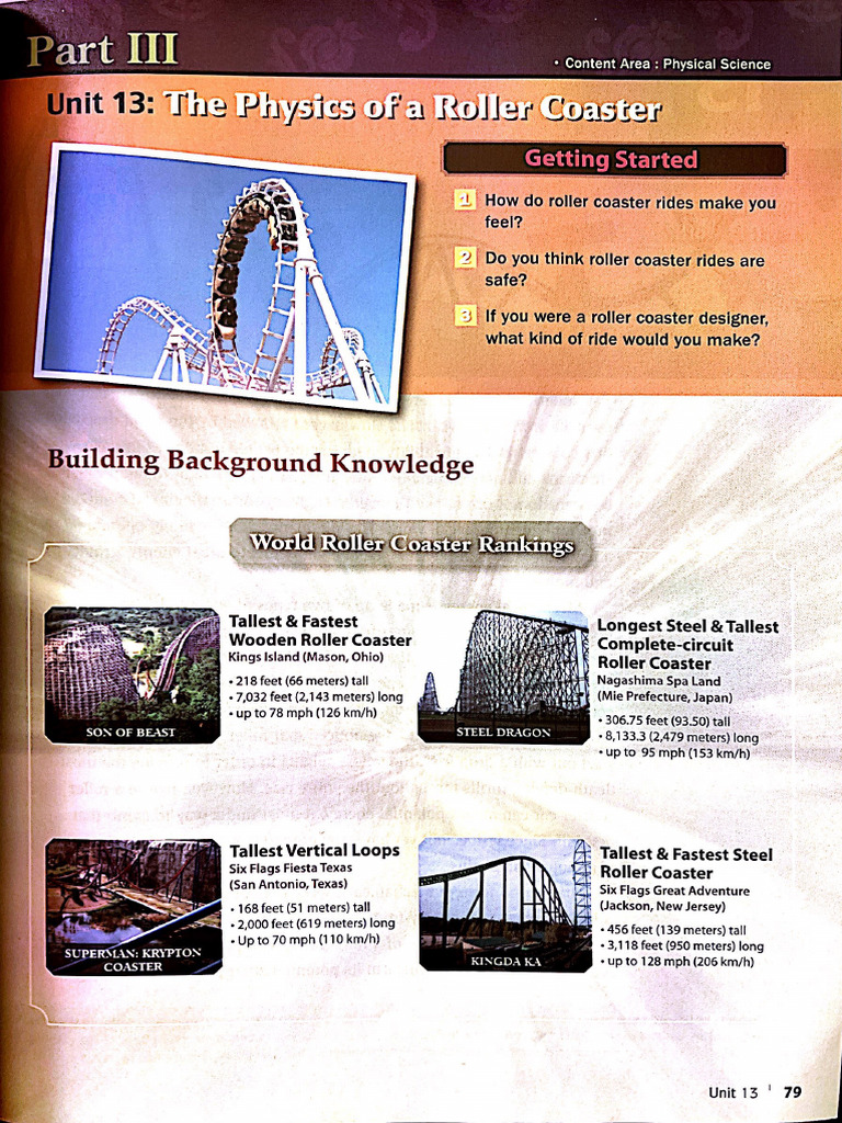 The Physics of A Roller Coaster-1 | PDF