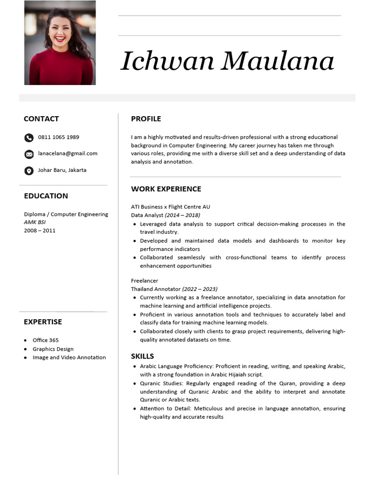 Glints CV Template | PDF | Annotation | Machine Learning