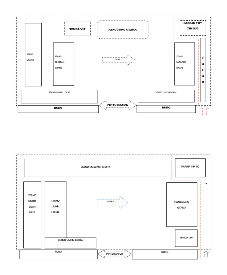 Denah Jalan Sehat SJC | PDF