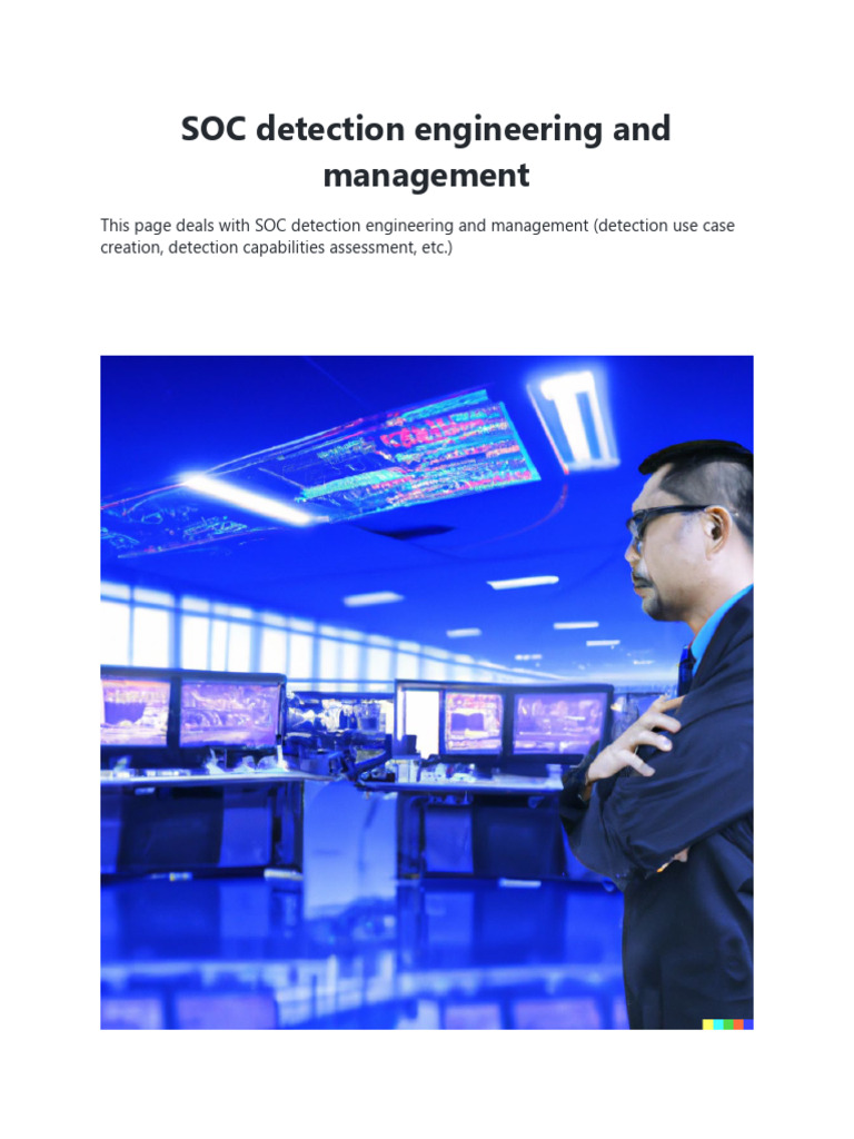 SOC Logic | PDF | Risk | Information Security