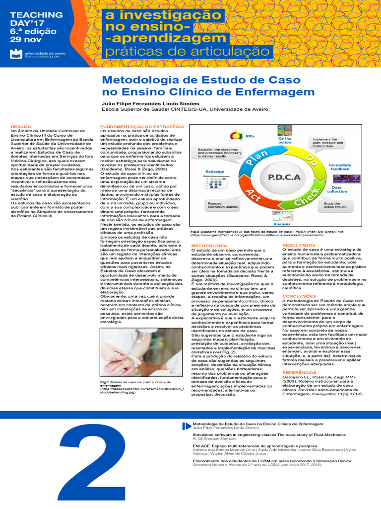 Eposter - Bloco 2 | PDF | Estudo de caso | Interdisciplinaridade