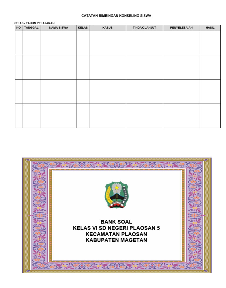 BUKU BIMBINGAN KONSELING SISWA | PDF