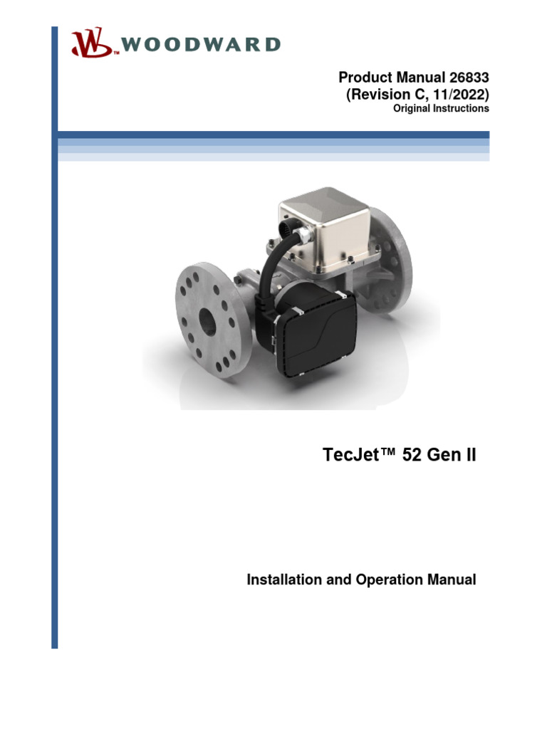 Product Manual 26833 (Revision C, 11/2022) : Tecjet™ 52 Gen Ii | PDF ...