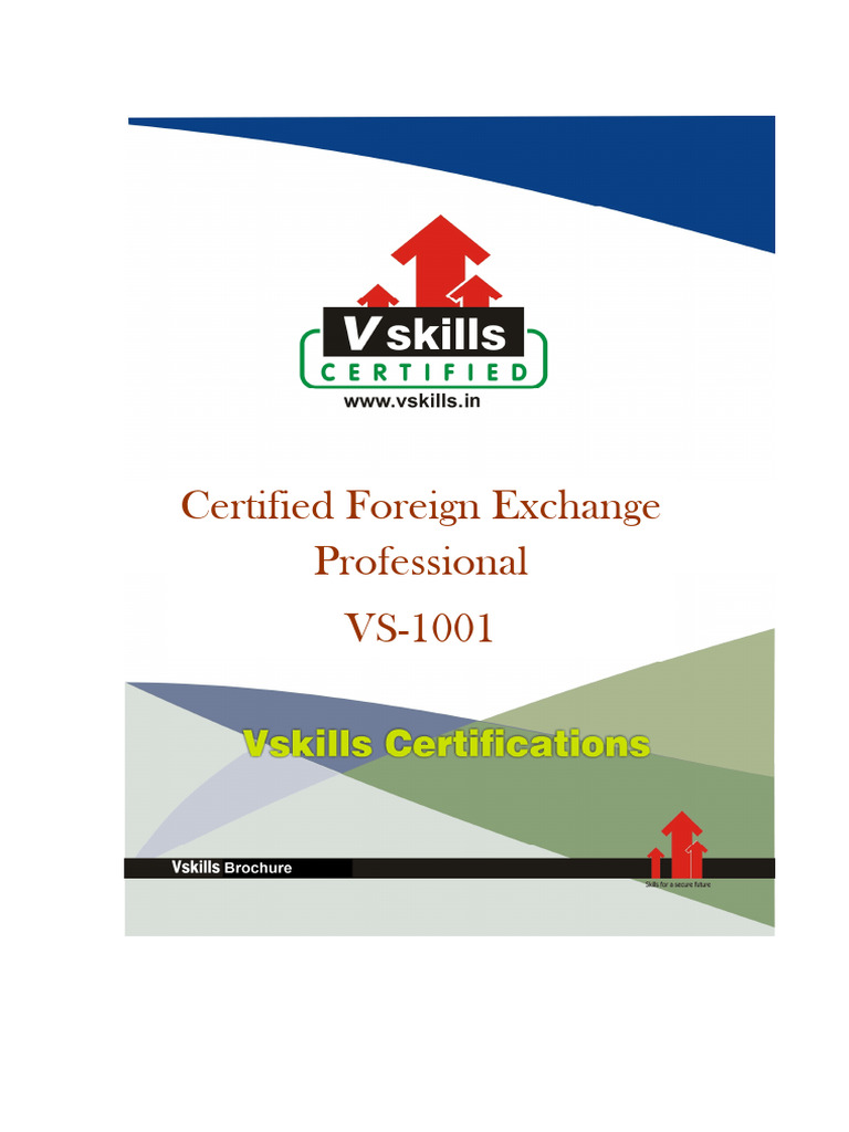Vs 1001 Certified Foreign Exchange Professional Brochure 2 | PDF ... Vs 1001 Certified Foreign Exchange Professional Brochure 2 | PDF ...