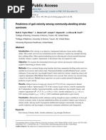 Gait Speed Norms for Ambulation Types | PDF