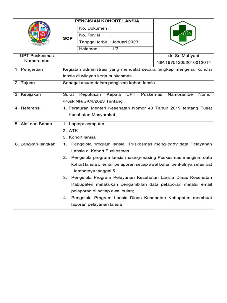 Sop BB - 082904 | PDF