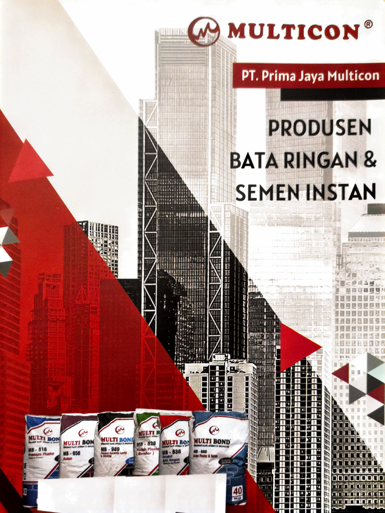 Brosur Bata Ringan Multicon | PDF
