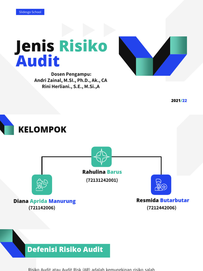 Memahami Jenis Risiko Audit | PDF