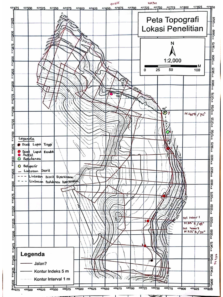 Sketsa Lapangan | PDF