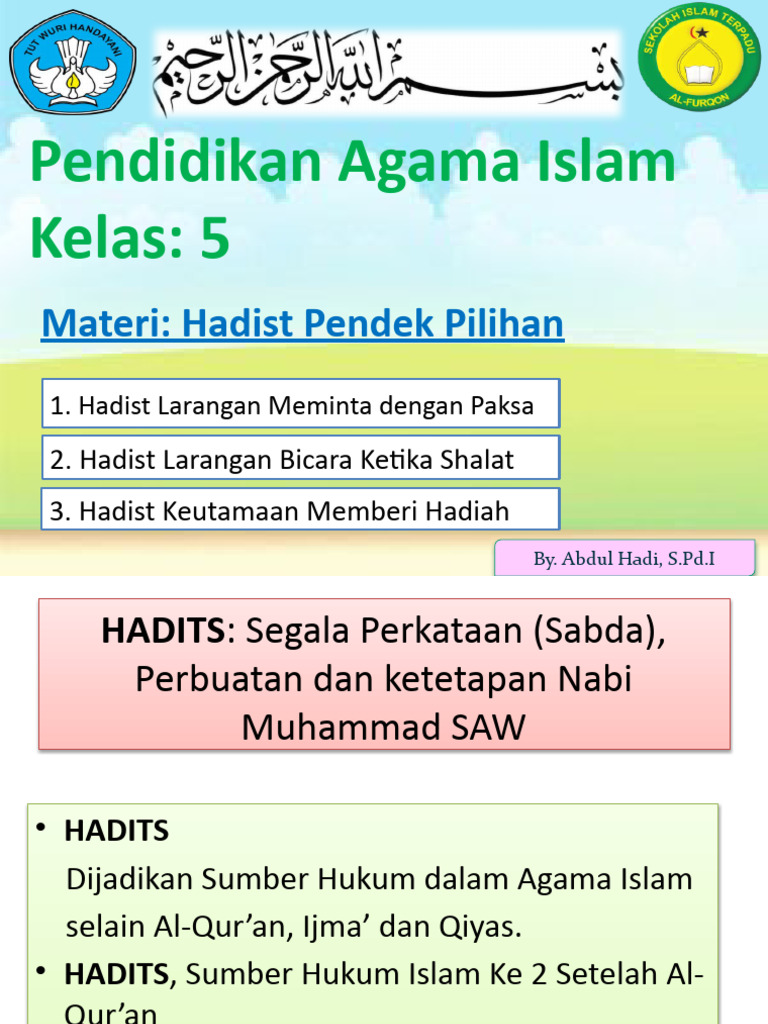 PPT. Hadits Pendek Pilihan | PDF
