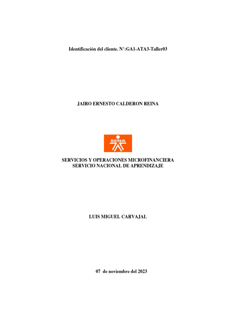 Identificacion Del Cliente | PDF | Bancos | Cliente