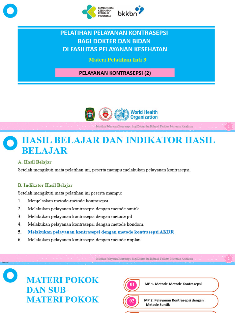 MPI 3 - MP5 Pelayana Kontrasepsi-AKDR | PDF