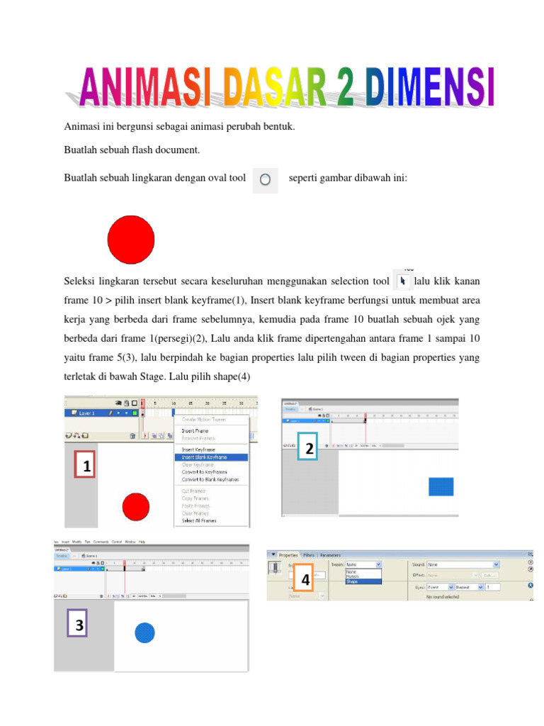 Animasi Dasar | PDF