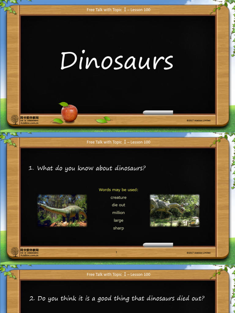 DINOSAURS | PDF | Dinosaurs