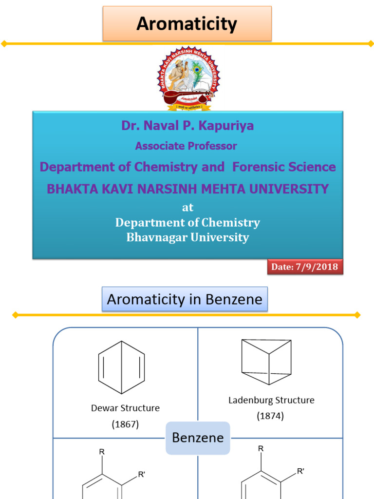 Aromaticity Bknmu | PDF | Aromaticity | Chemical Compounds