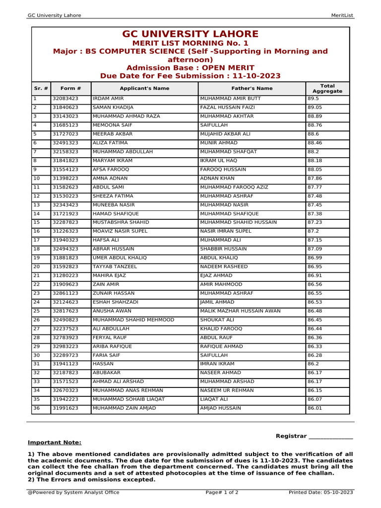 BSCS Morning 051023 | PDF