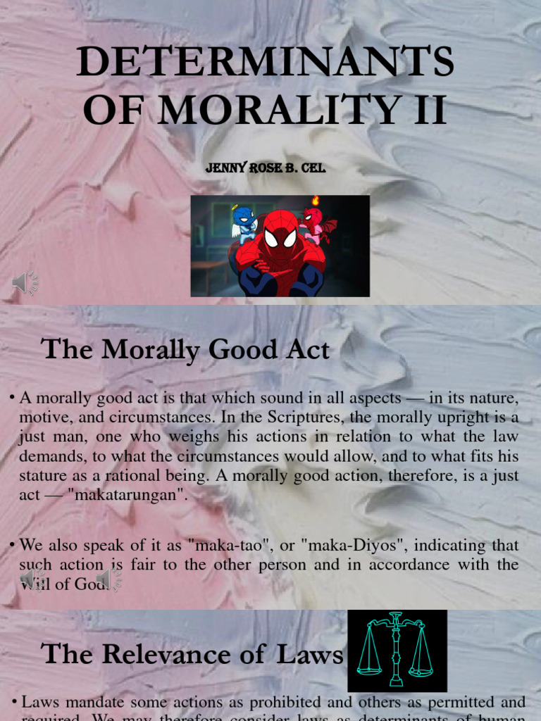 4.-DETERMINANTS-OF-MORALITY-II | PDF | Ten Commandments | Conscience