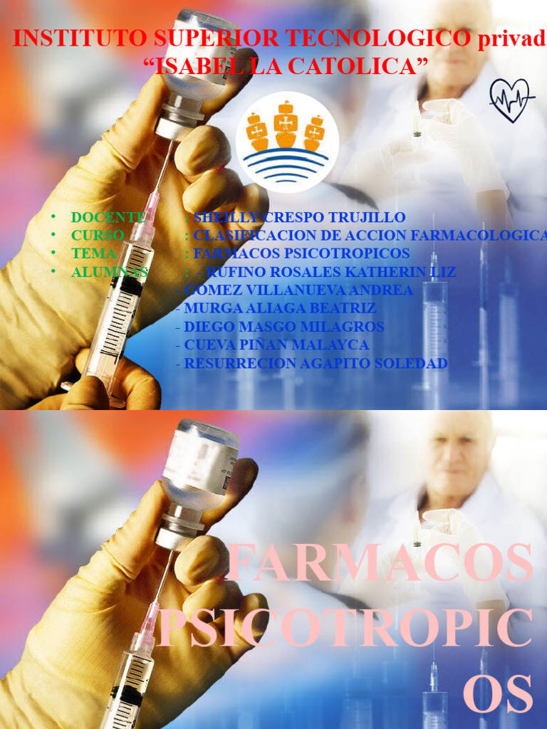 PSICOTROPICOS | PDF | Benzodiazepinas | Antidepresivo