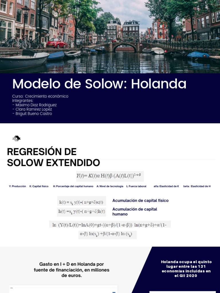 Modelo de Solow | PDF | Perú | Crecimiento económico